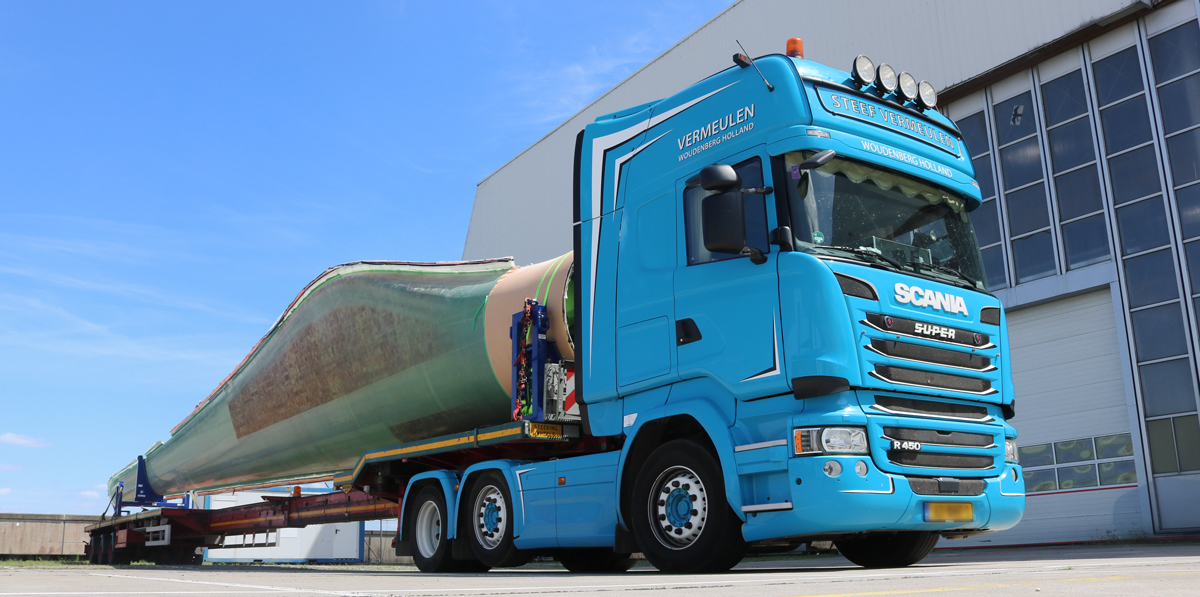Ensuring safe wind turbine blade transport through comprehensive load ...